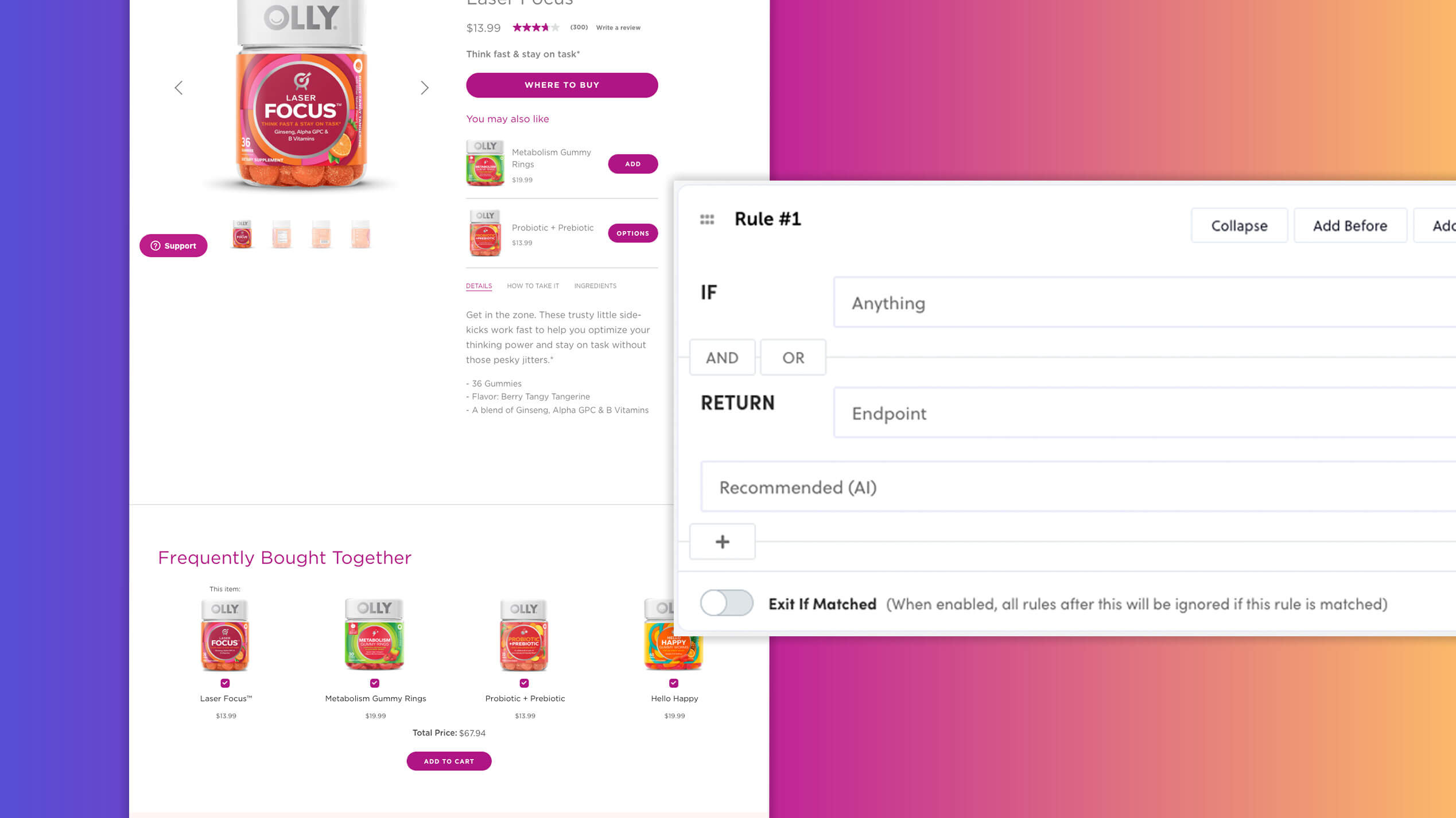 OLLY energizes their subscription program, boosts AOV 25%